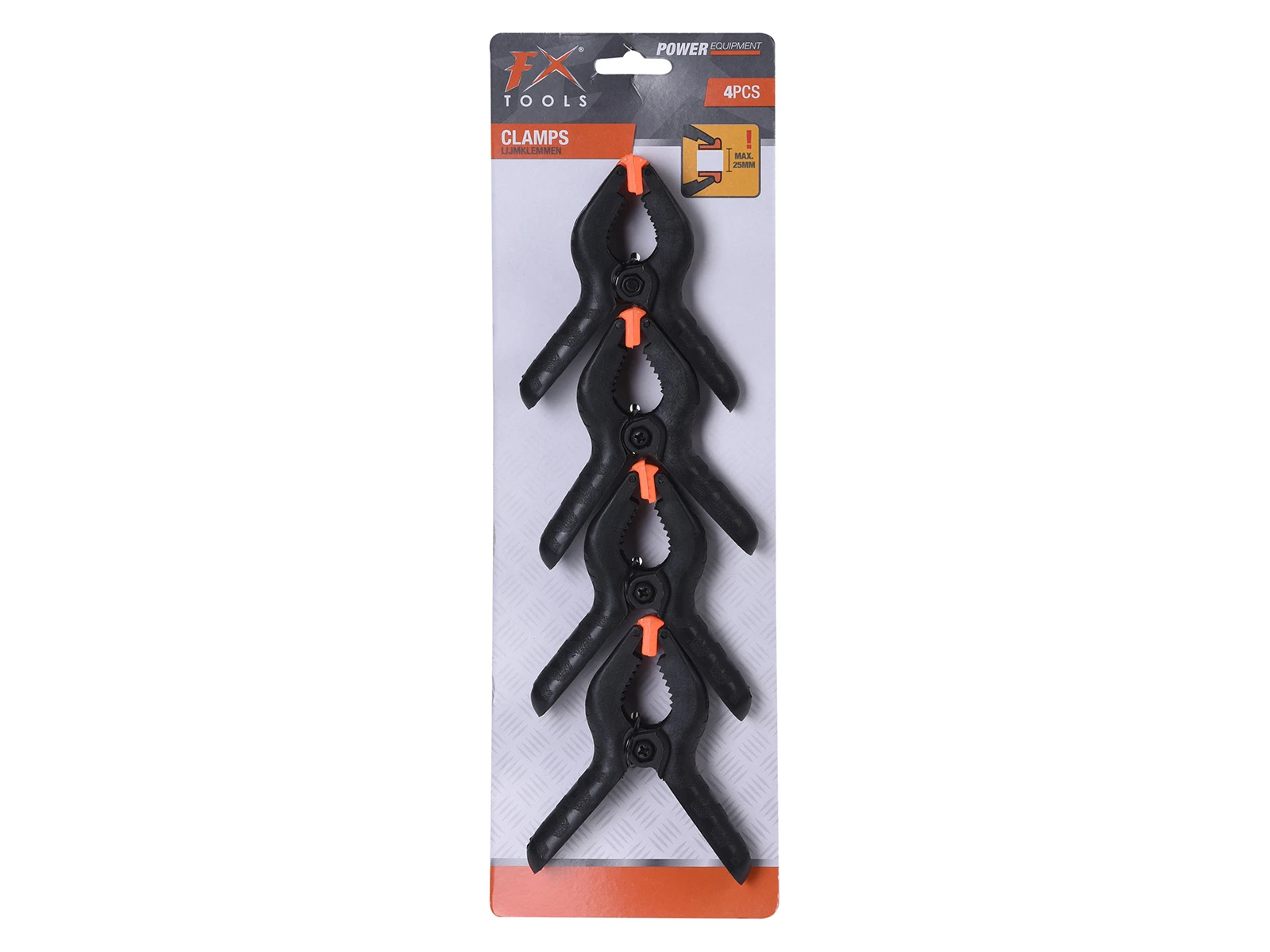 FX Tools lijmklemmen set - 4 stuks - Obelink.be