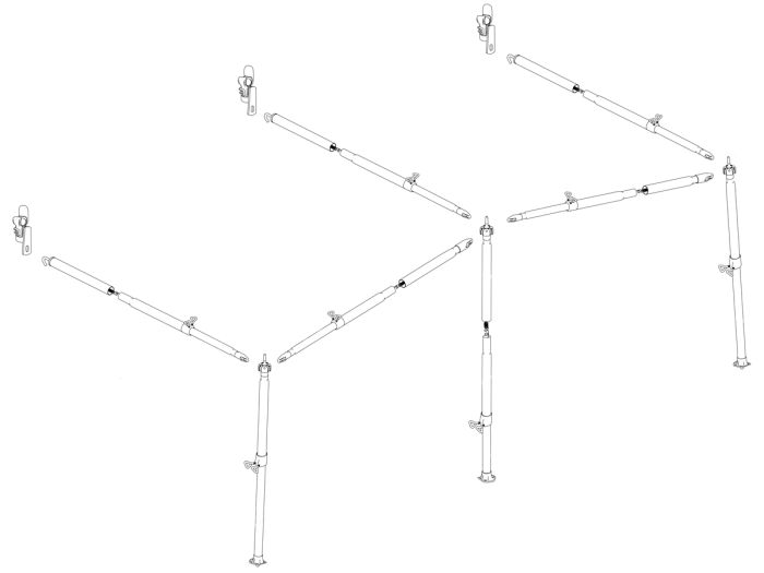 Isabella Eclipse MegaFrame G18/G19 luifelframe