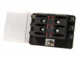 BBA 6-weg LED zekering verdeelbox