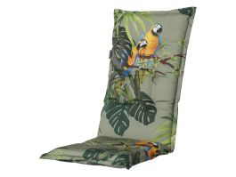 Madison Riff green hoge rug tuinkussen