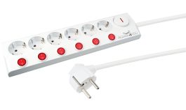 Schwaiger schakelbare 6-voudige stekkerdoos